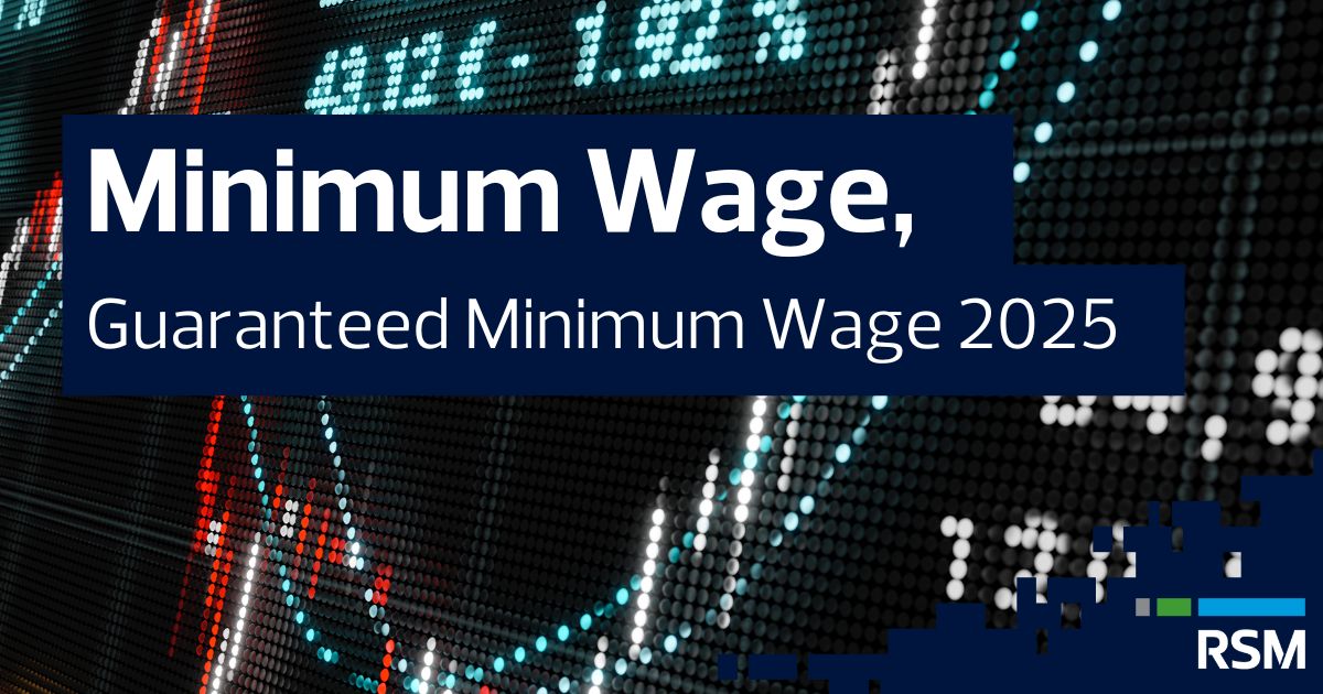 Minimum Wage and Guaranteed Minimum Wage 2025 - BLOG | RSM Hungary