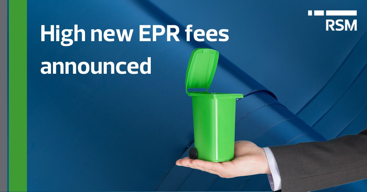 High new EPR fees announced - BLOG | RSM Hungary